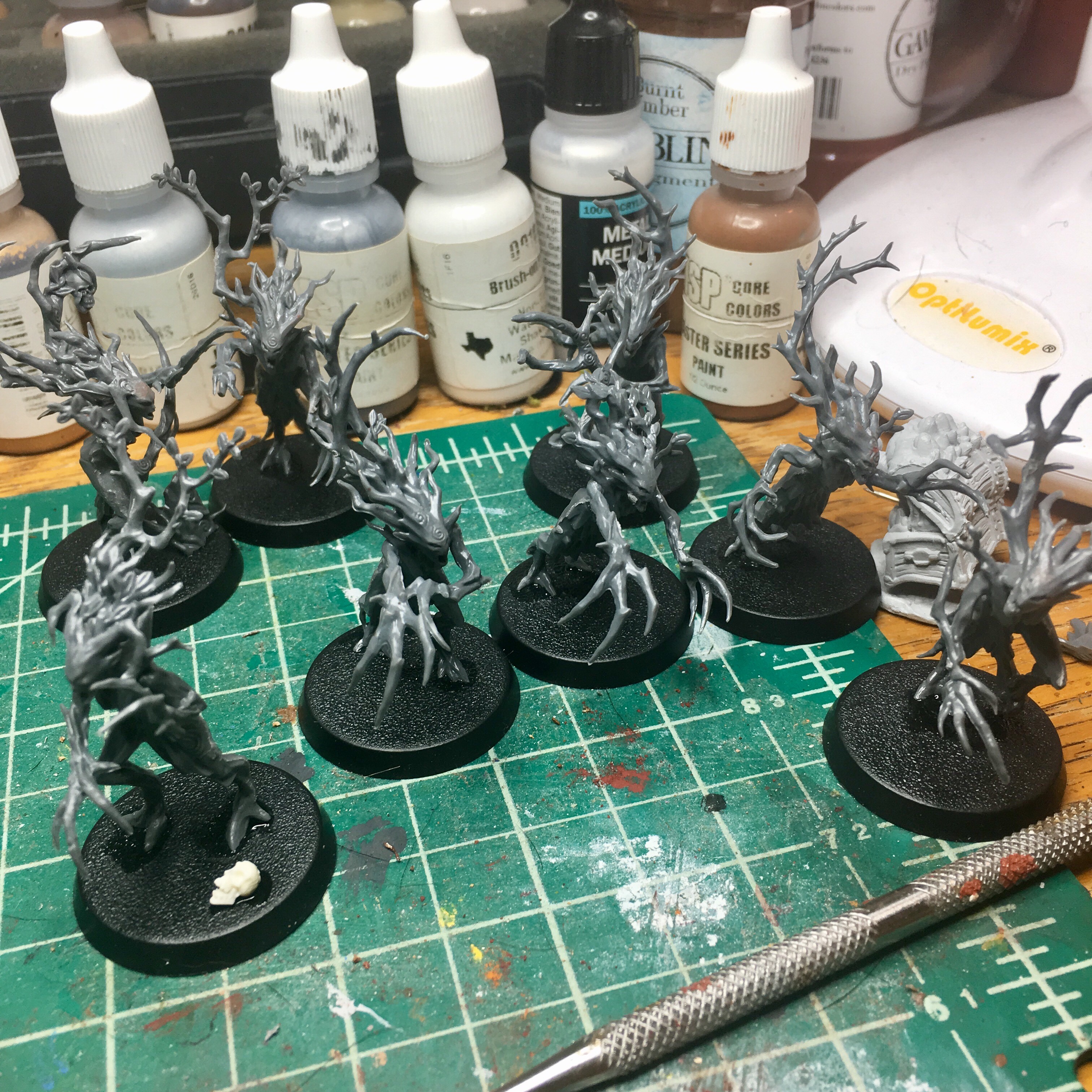 88710 Skeletal War Dog – Chainmail Miniatures